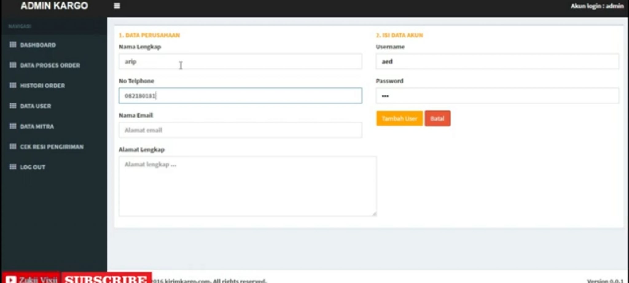 Source Code Aplikasi Pengiriman Barang Berbasis Web dengan Codeigniter – PHP ID Blog