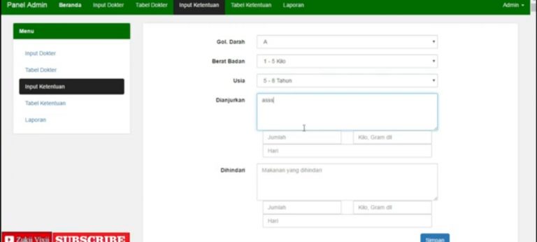 Source Code Aplikasi Sistem Pakar Metode Fuzzy Berbasis Web