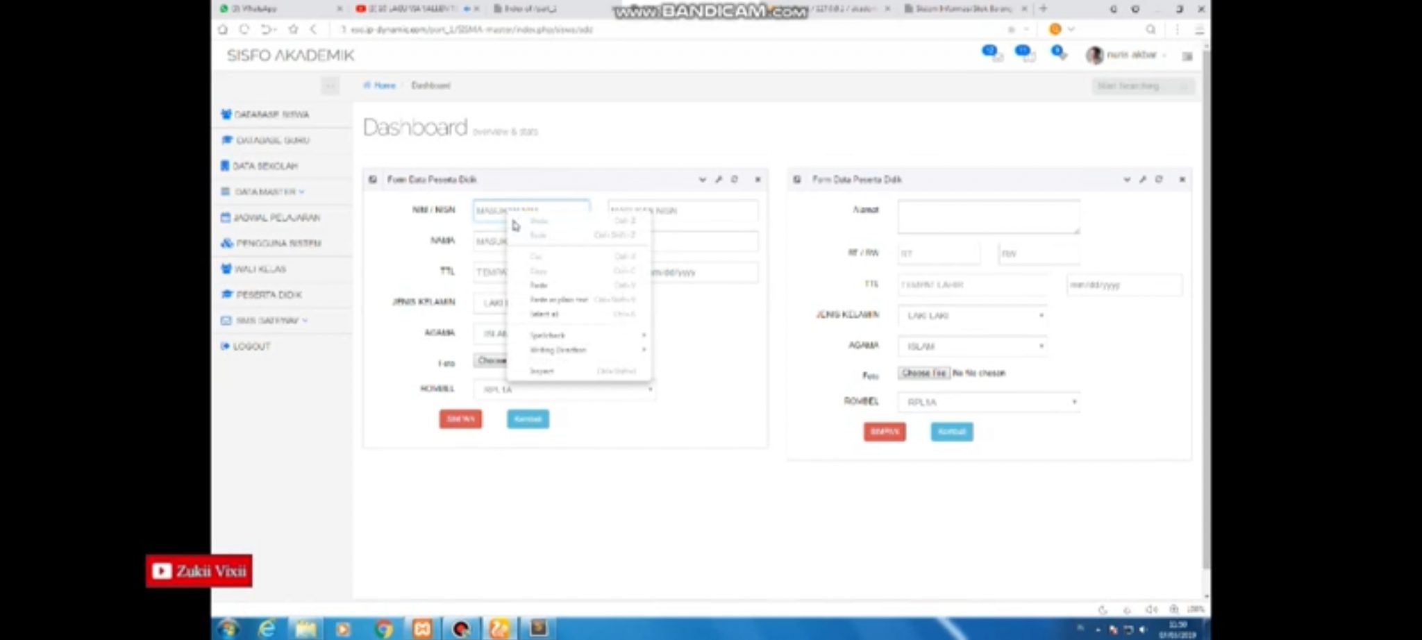 Source Code Sistem Informasi Akademik Codeigniter Php Id Blog