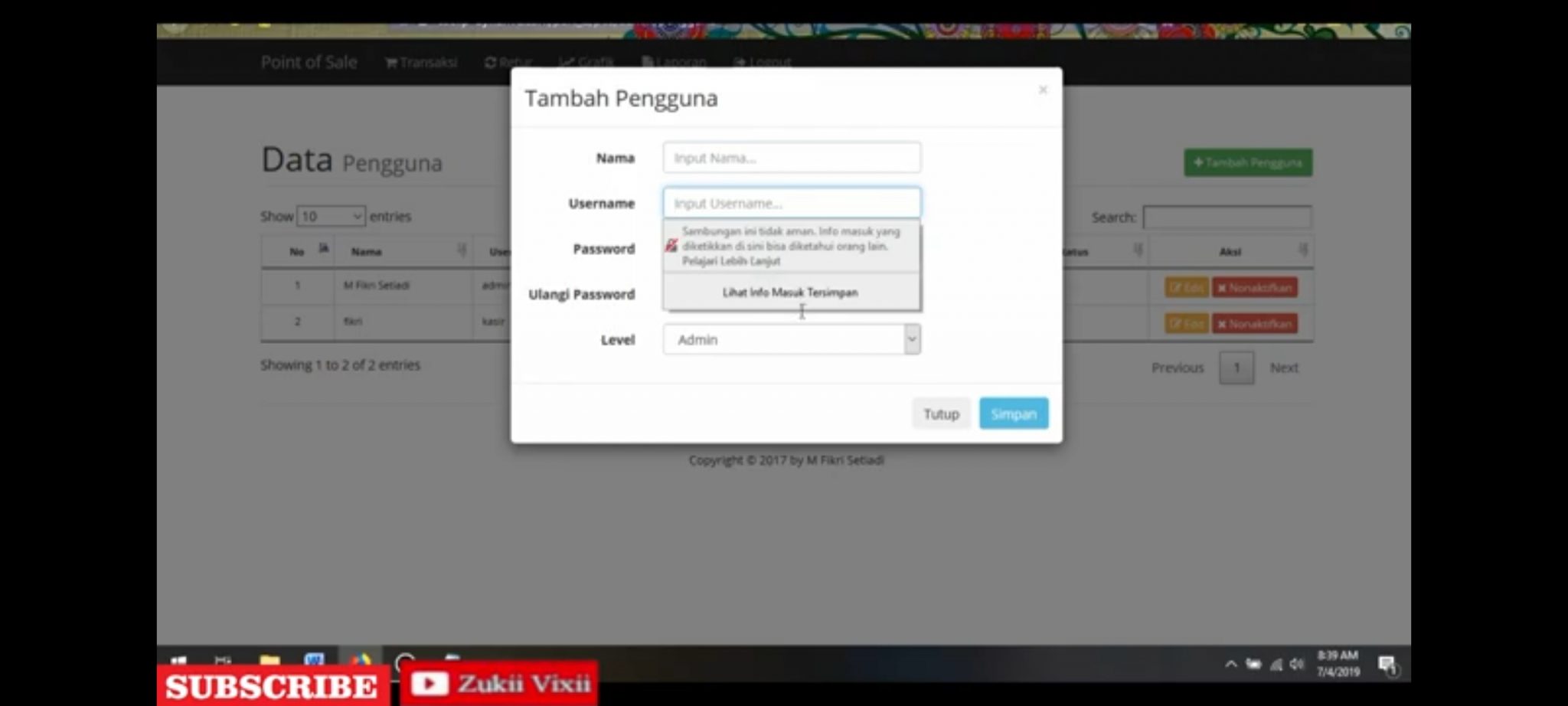 Source Code Sistem Informasi Point Of Sales Berbasis Web – PHP ID Blog