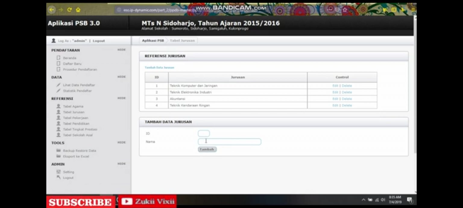 Source Code Aplikasi Pendaftaran Online Ppdb Berbasis Web Php Id Blog