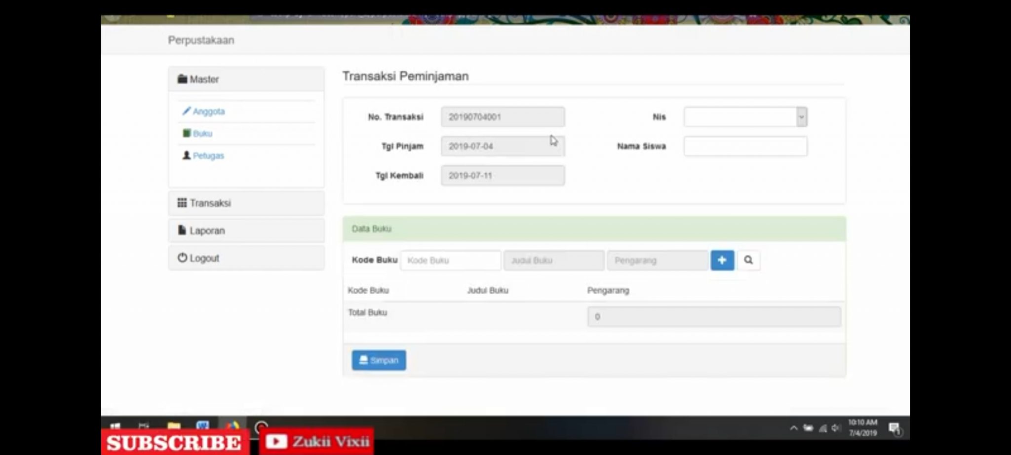 Source Code Sistem Informasi Perpustakaan dengan PHP MySQL – PHP ID Blog