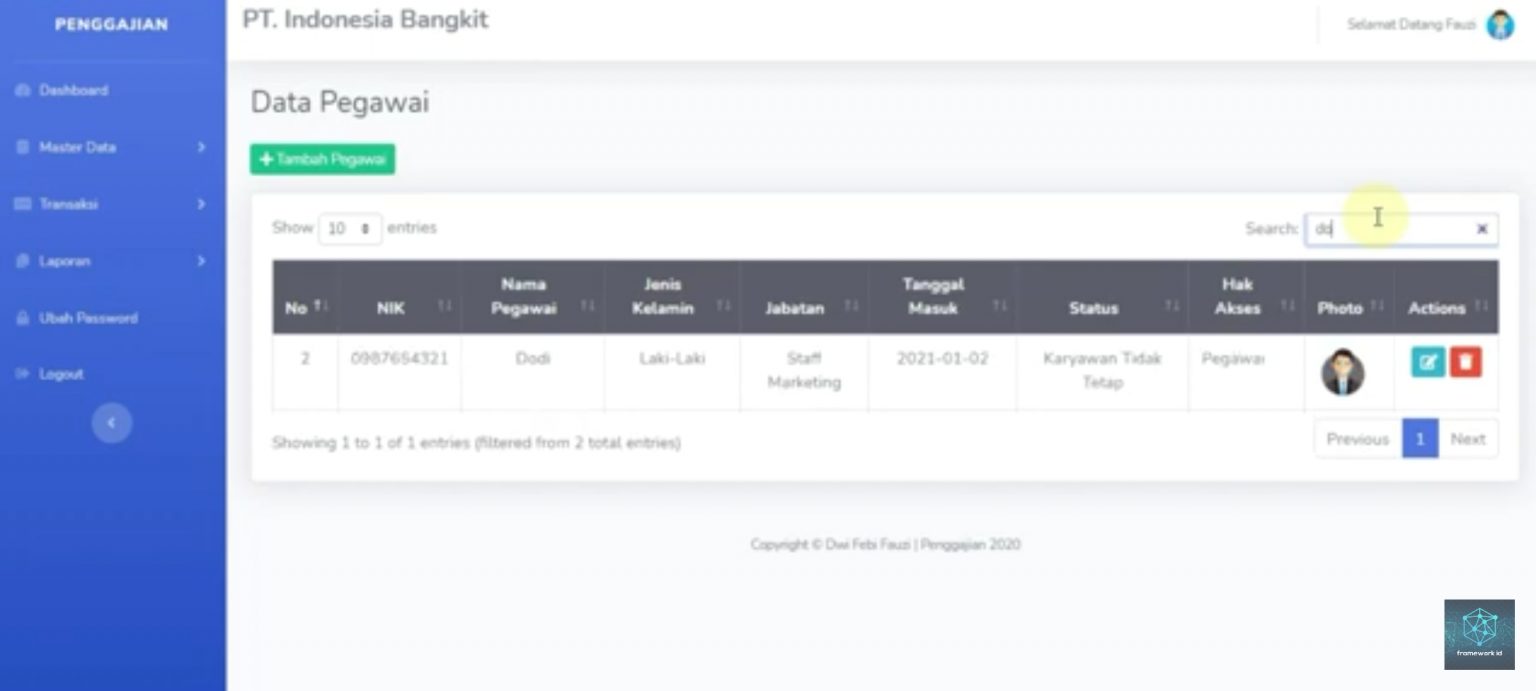 Source Code Aplikasi Penggajian/Payroll Master Berbasis Web Php MySql – PHP ID Blog
