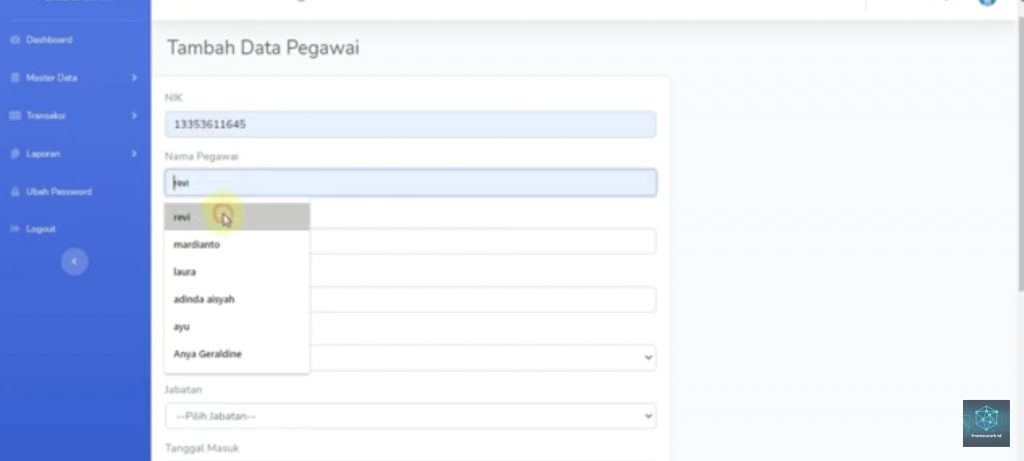 Source Code Aplikasi Penggajianpayroll Master Berbasis Web Php Mysql 4079