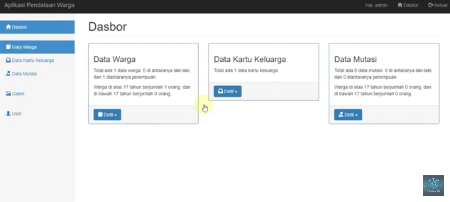 Source Code Sistem Data Penduduk Berbasis Php Dan Mysql – PHP ID Blog