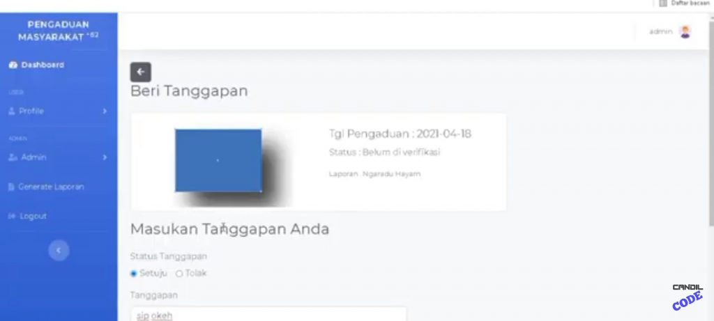 Source Code Aplikasi Pengaduan Masyarakat Berbasis Website Php Id Blog 9968