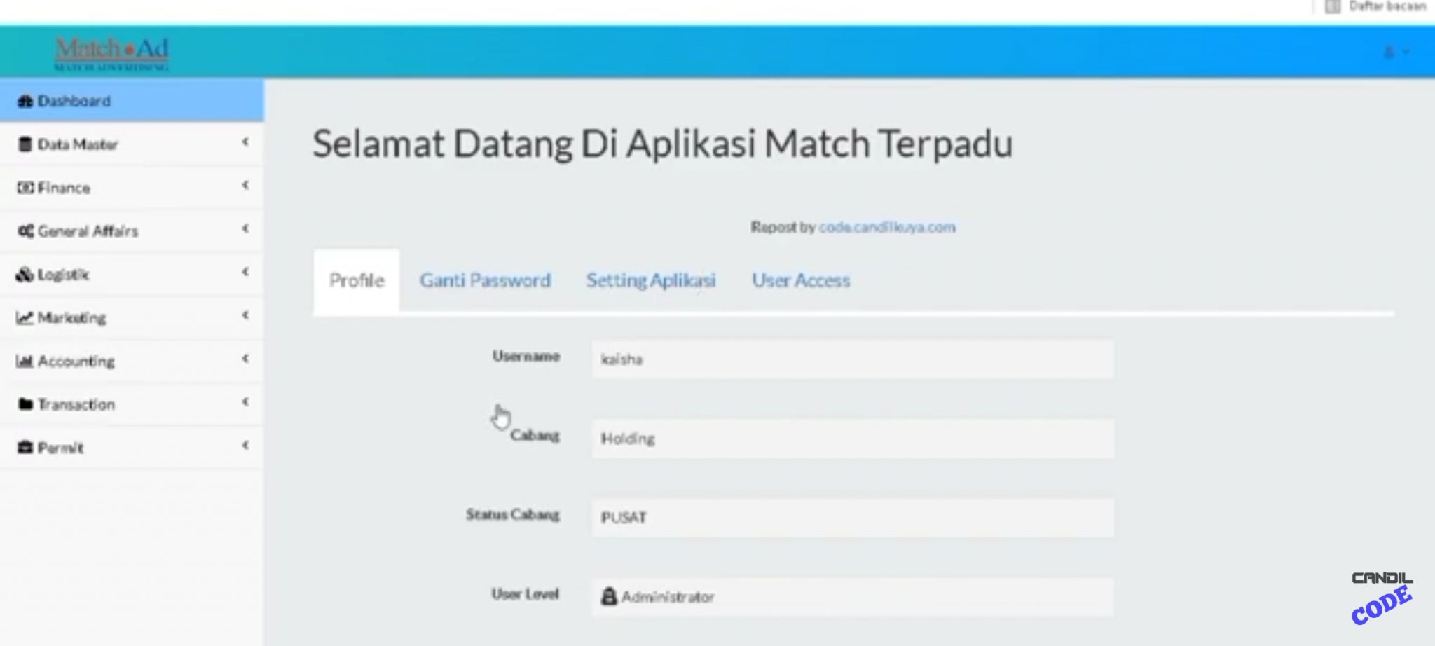 Source Code Aplikasi Sistem Akuntansi Berbasis Web – PHP ID Blog