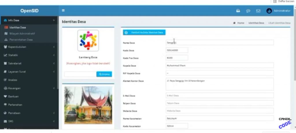 Source Code System Informasi Desa Siap Pakai – PHP ID Blog