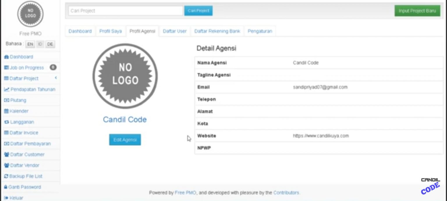 Source Code System Project Management Office Gratis – PHP ID Blog