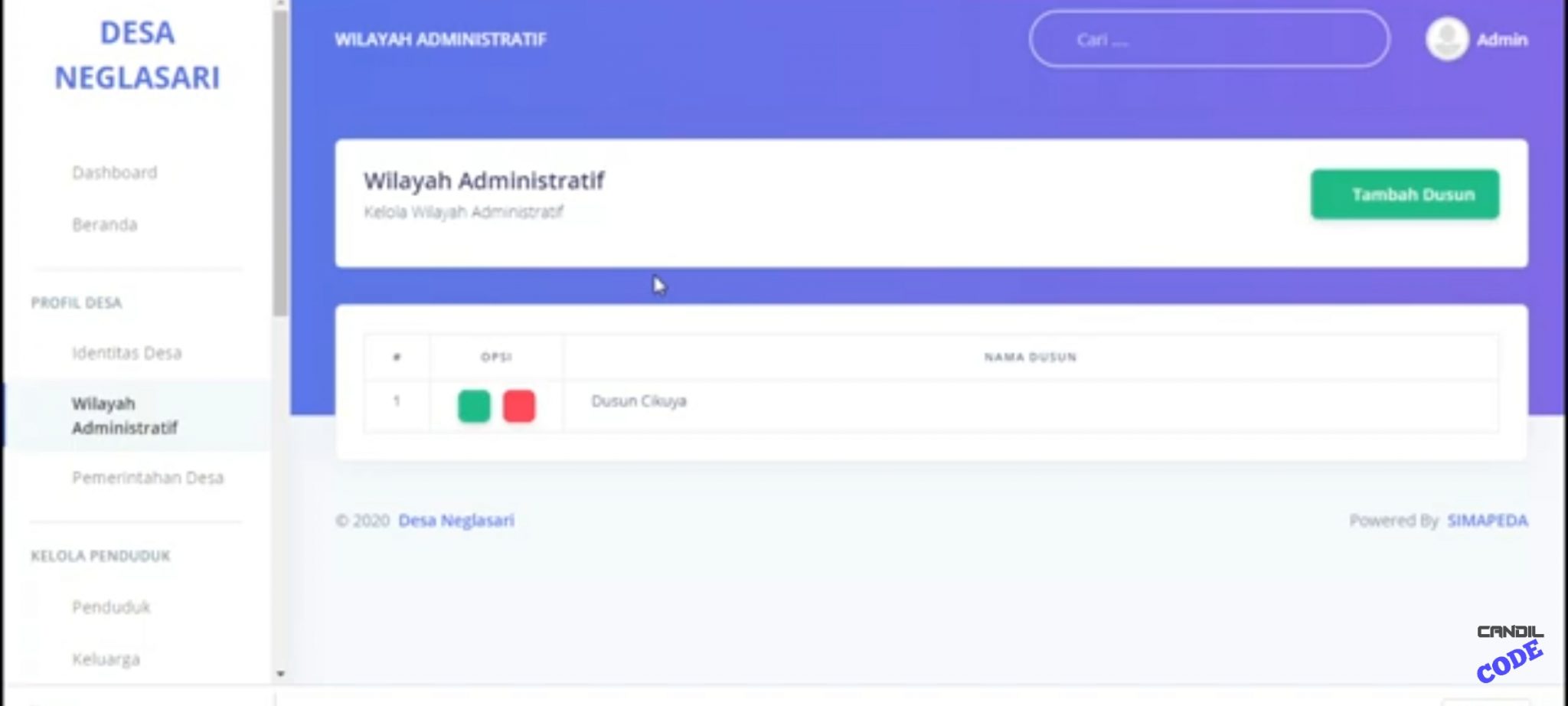 Source Code Aplikasi Sistem Informasi Desa Terpadu Berbasis Web – PHP ID Blog