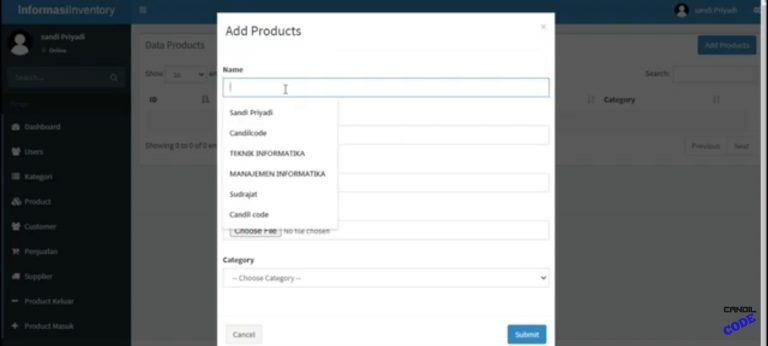 Source Code Aplikasi Web Stok Manajemen Sistem Berbasis Laravel Php 1016