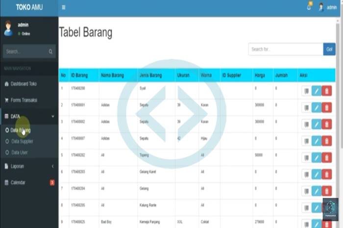 Source Code Aplikasi Toko Berbasis Web Php Mysql 2025 New Version Php